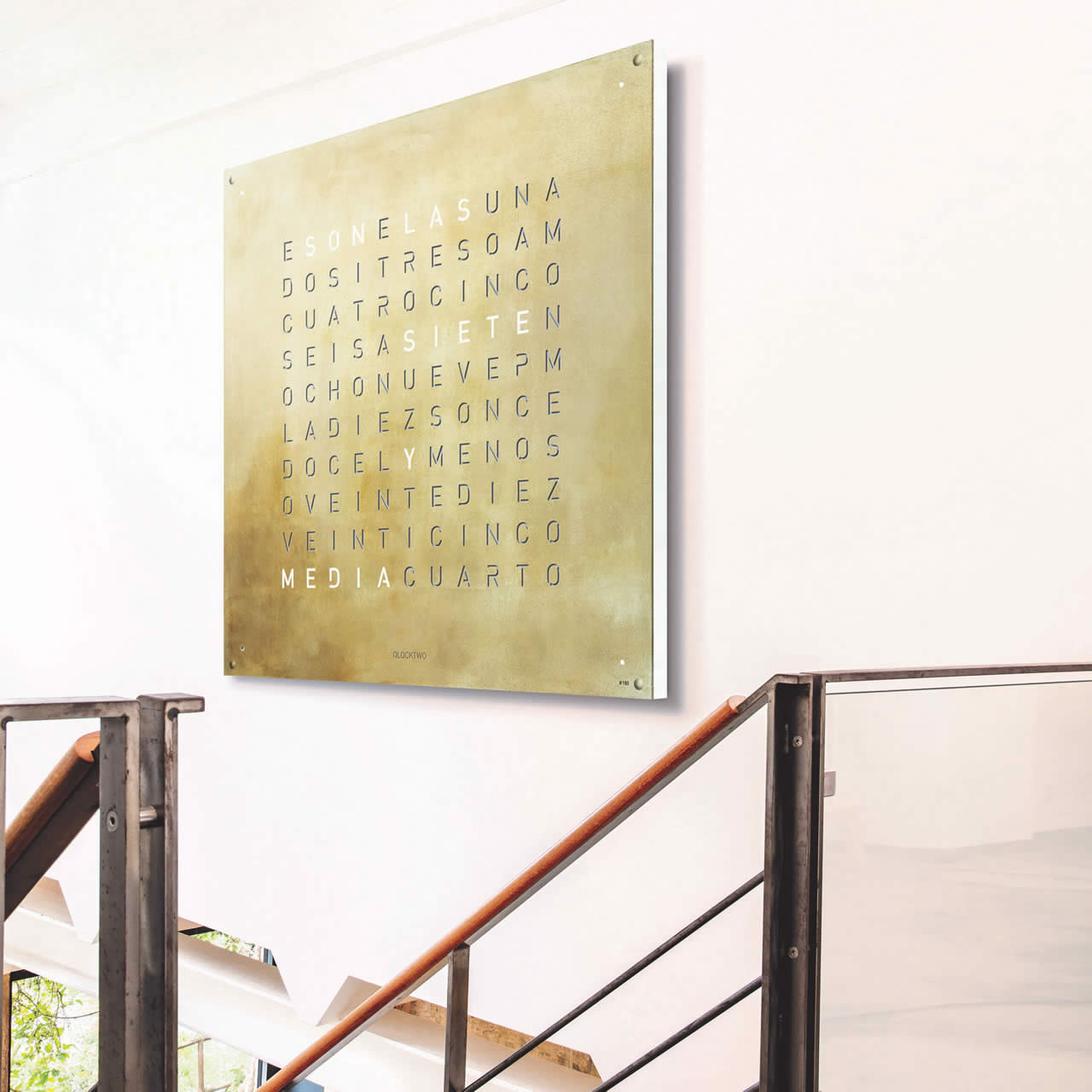 QLOCKTWO EARTH 180 Clock | 70.8" | Prices | USA Retailer