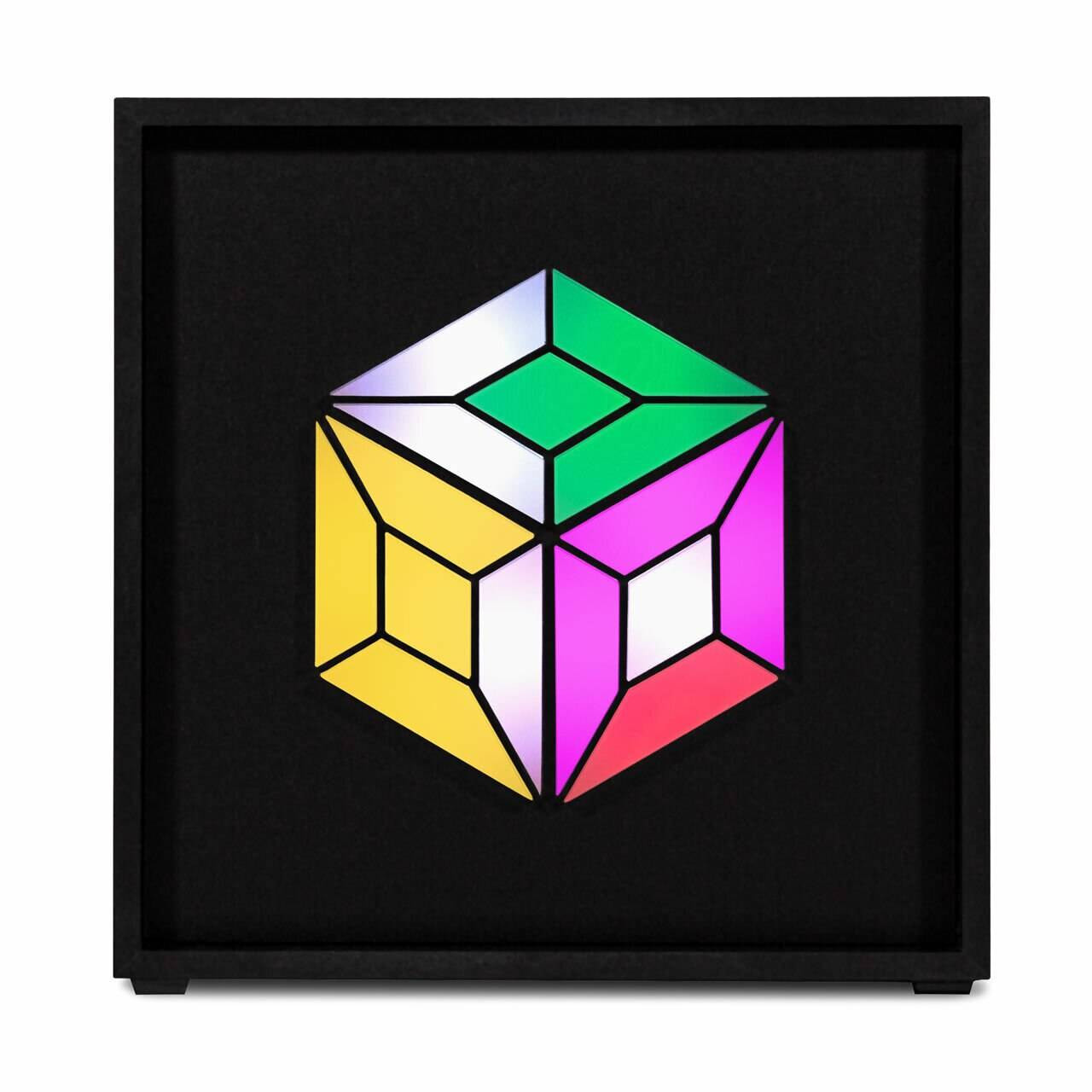 Time Cubed Contemporary LED Desktop Clock | Chronoart Barry Gamble