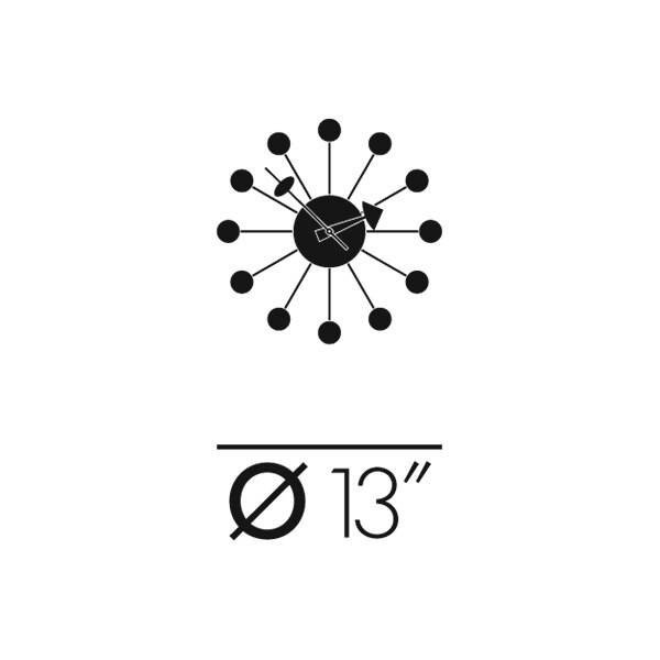 George Nelson Ball Clock | All Models | In Stock US