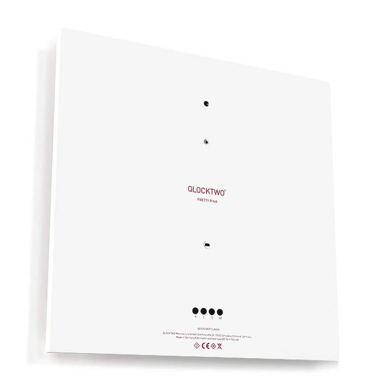 QLOCKTWO Limited Edition EARTH 45 | Moon Gold, Midnight