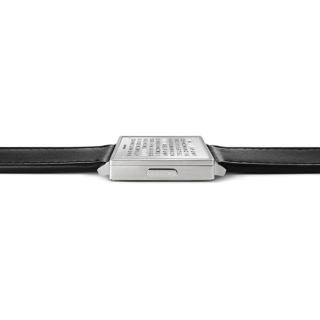 QLOCKTWO Watch | W | Tell Time With Words On Your Wrist