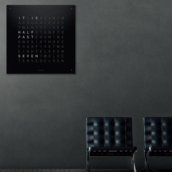 QLOCKTWO EARTH 90 | Large Word Clock | USA Retailer & Prices