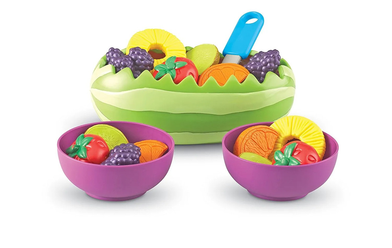 Learning Resources New Sprouts Fresh Fruit Salad Set - Supplies for Schools