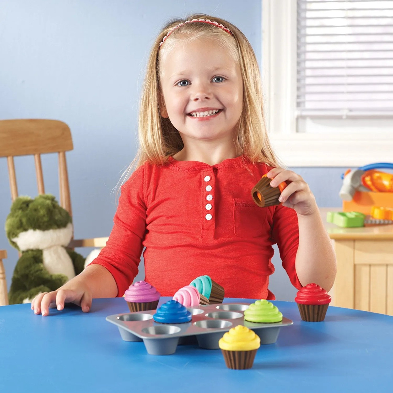 Learning Resources Smart Snacks Shape Sorting Cupcakes - Supplies for ...