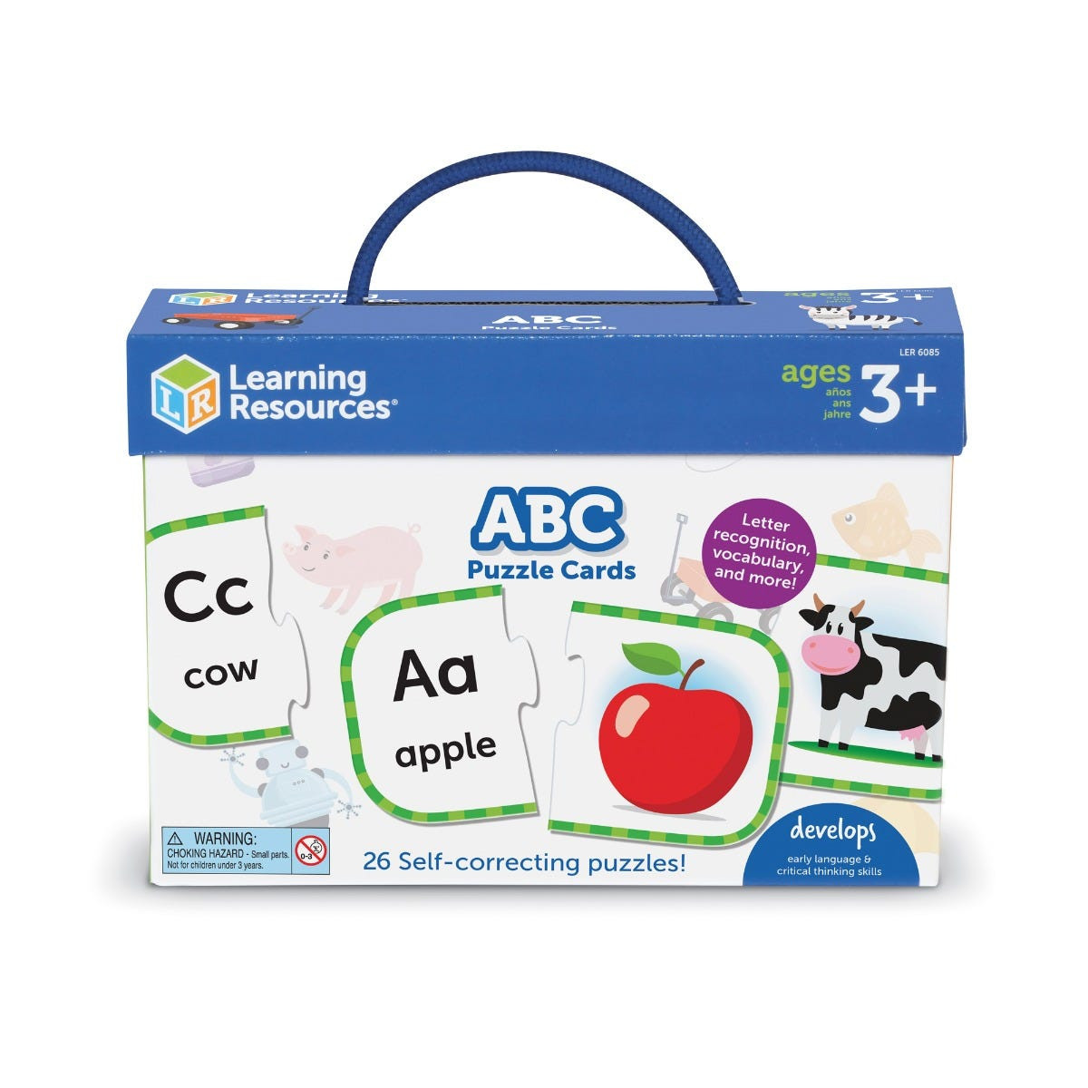 Learning Resources ABC Puzzle Cards - Supplies for Schools