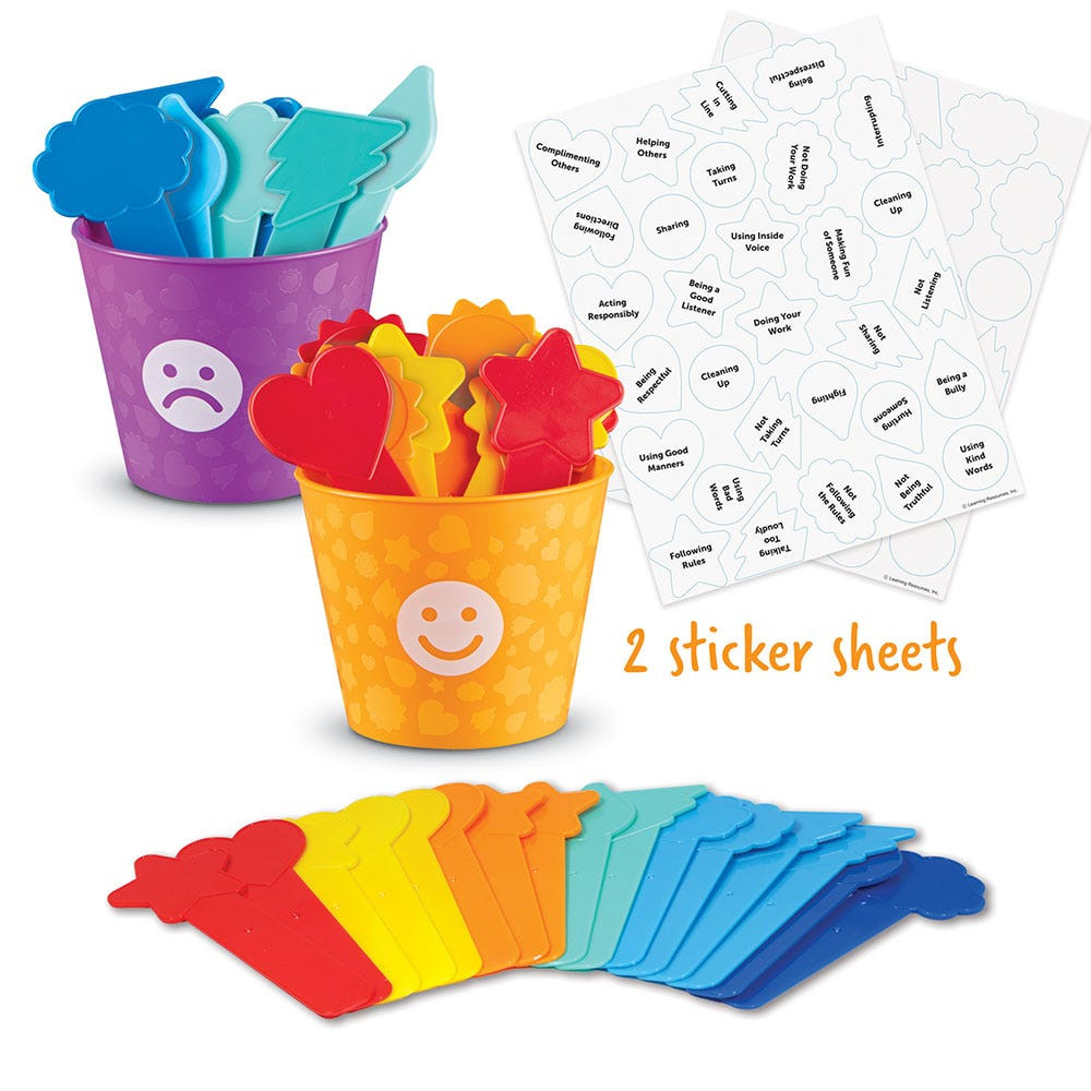 Learning Resources Good Behaviour Buckets - Supplies for Schools