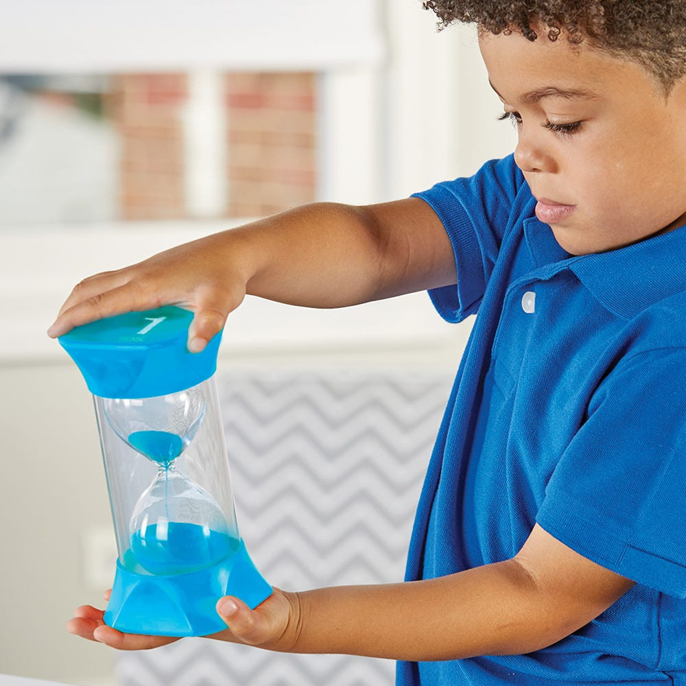 Learning Resources Jumbo Sand Timer (1-Minute) - Supplies for Schools