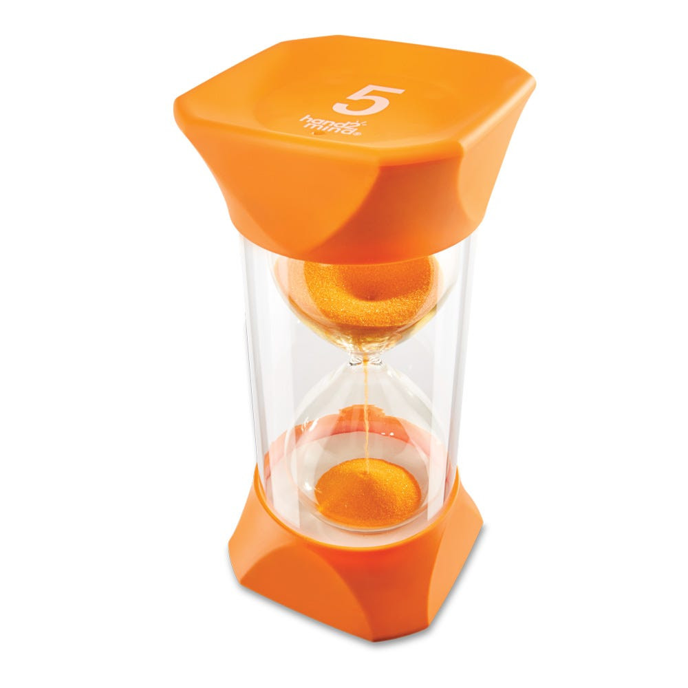 Learning Resources Jumbo Sand Timer Bundle - Supplies for Schools