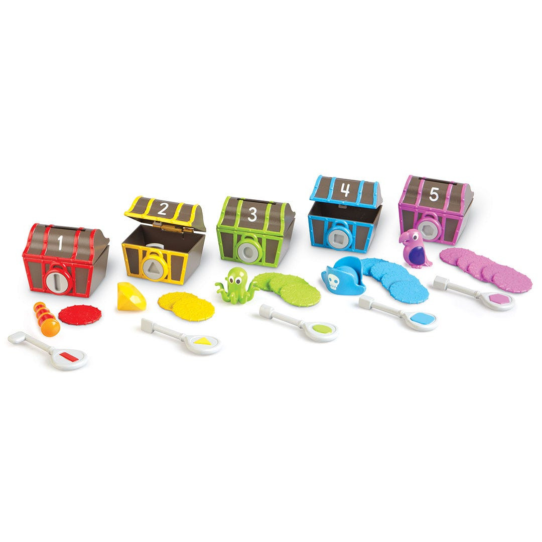 Learning Resources Sorting Surprise Pirate Treasure - Supplies for Schools