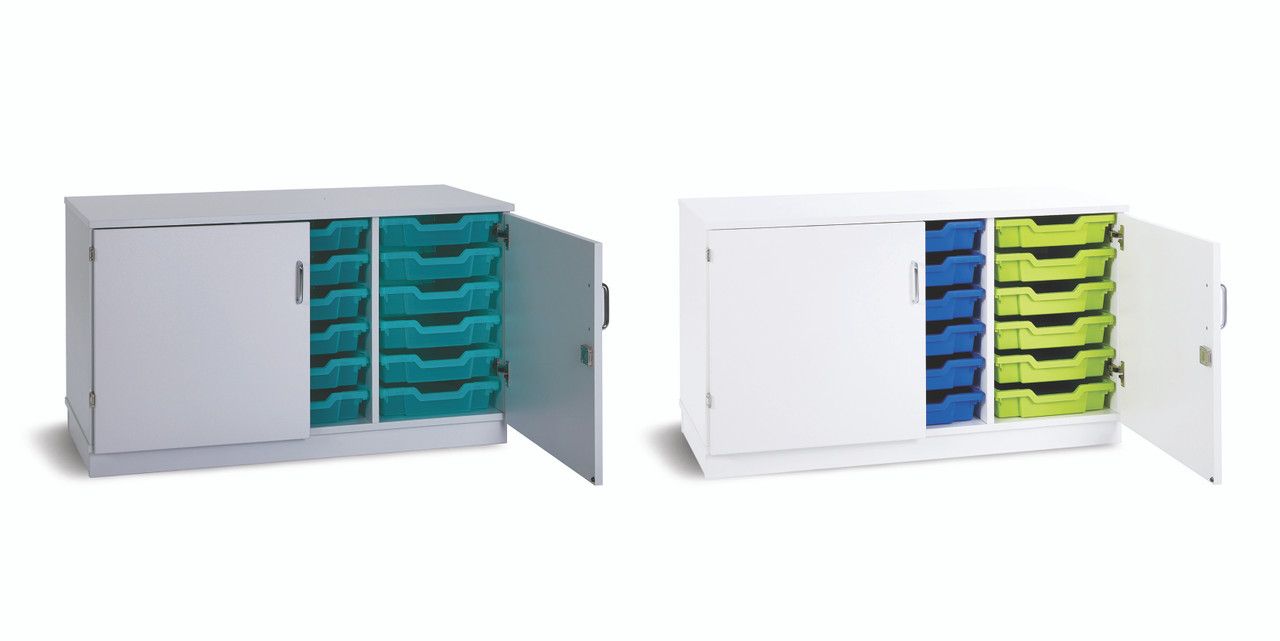 Monarch Premium 18 Shallow Tray Storage Unit complete with Monarch ...