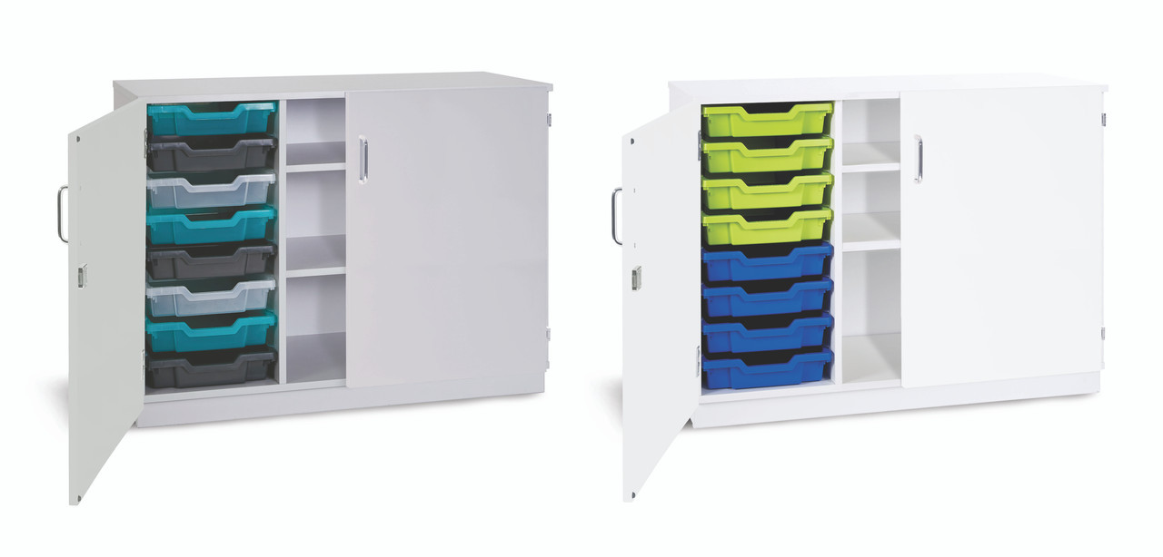 Monarch Premium 8 Shallow Tray Storage Unit complete with Monarch Trays ...