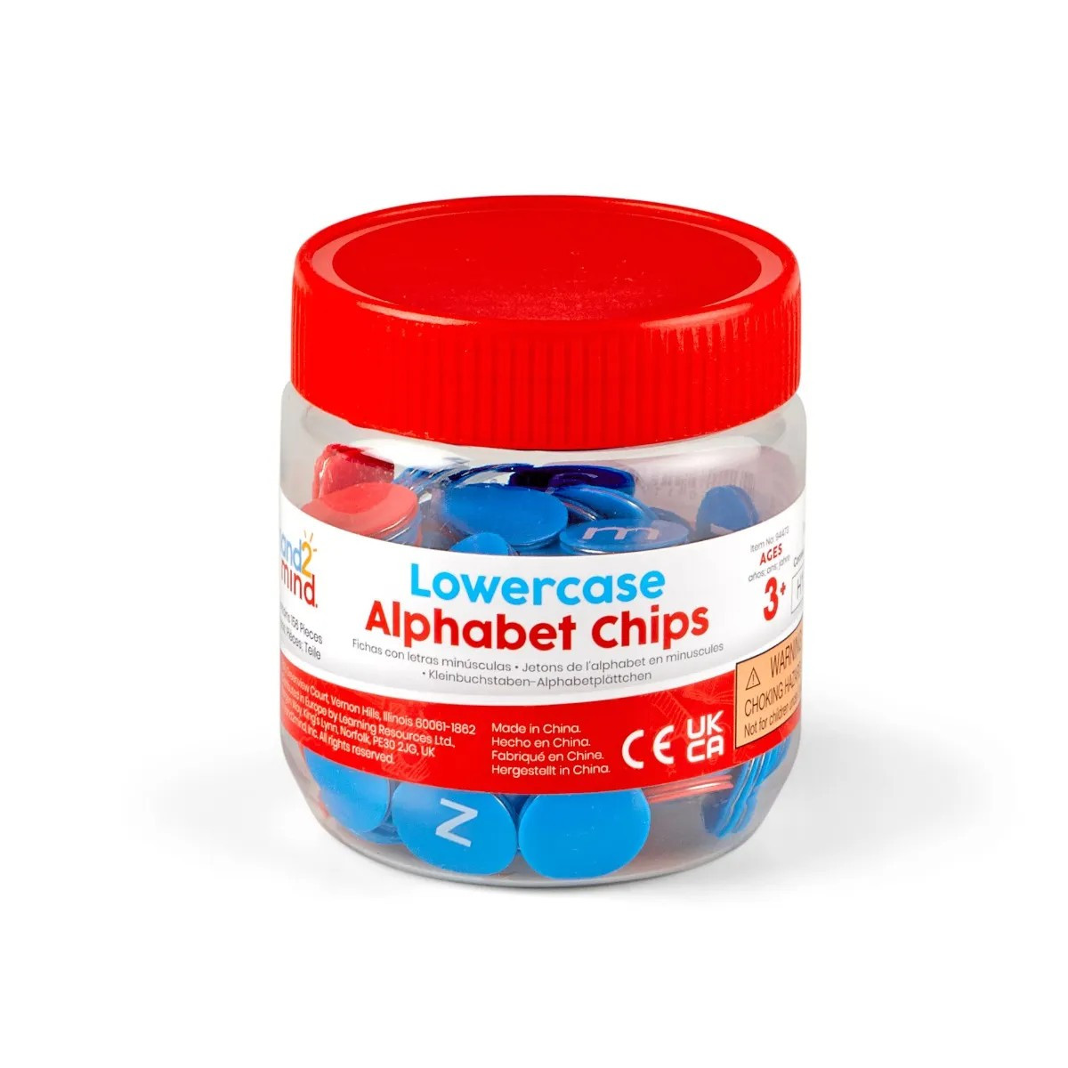 Learning Resources Lowercase Alphabet Counters (Set of 6) - Supplies ...