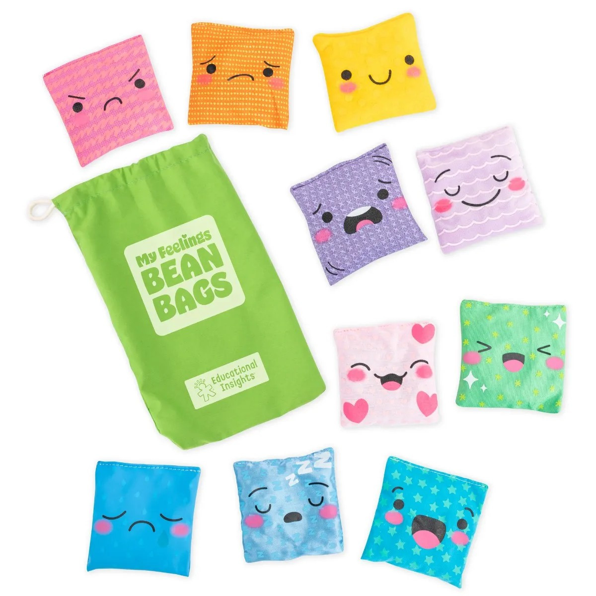 Learning Resources My Feelings Bean Bags - Supplies for Schools