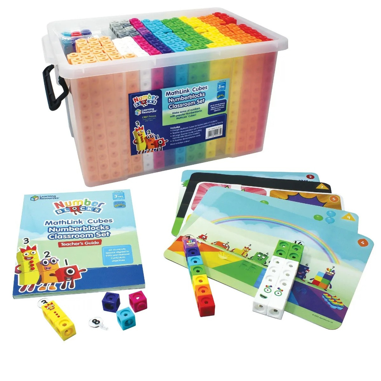 Learning Resources MathLink Cubes Numberblocks Classroom Set - Supplies ... Learning Resources MathLink Cubes Numberblocks Classroom Set - Supplies ...