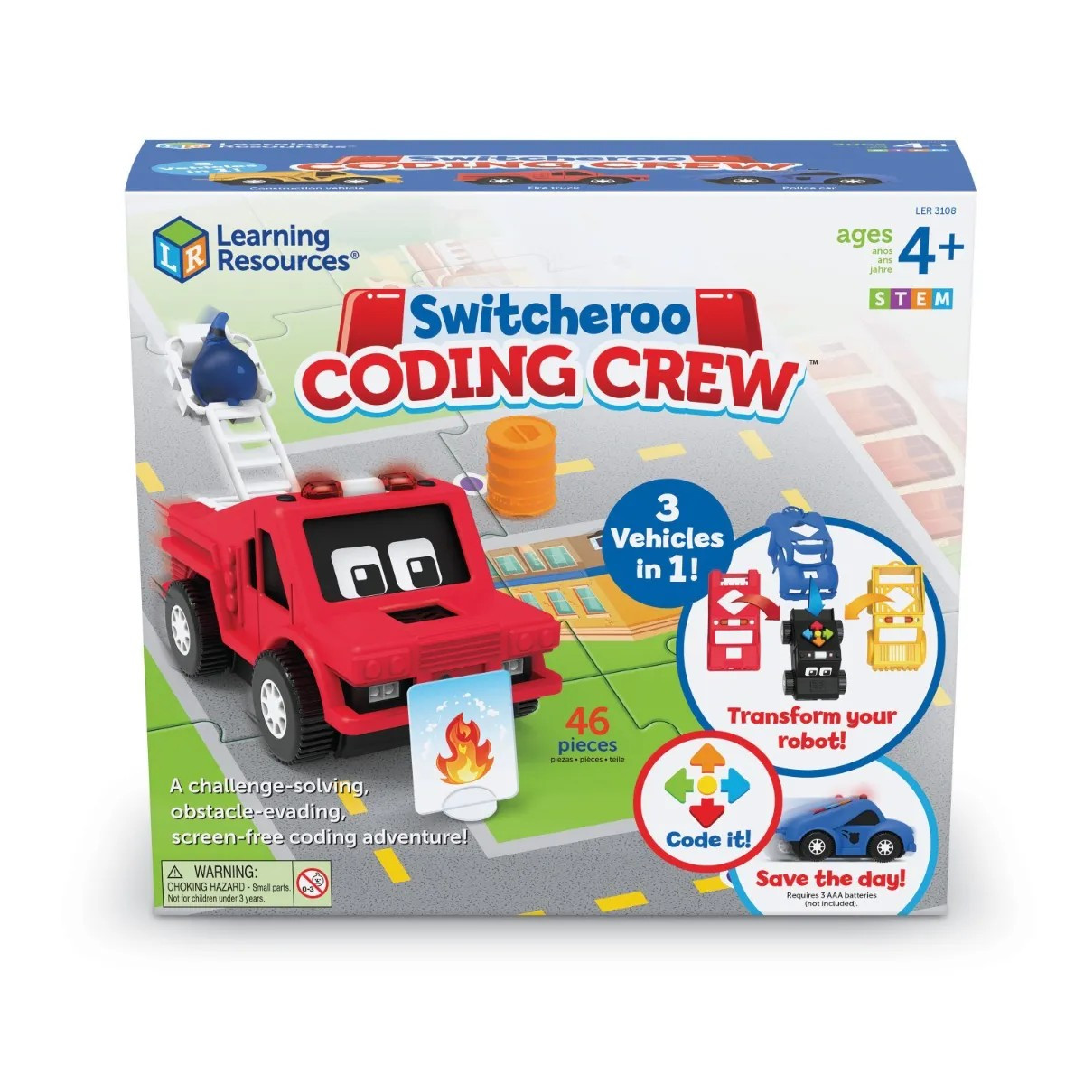 Learning Resources Switcheroo Coding Crew - Supplies for Schools