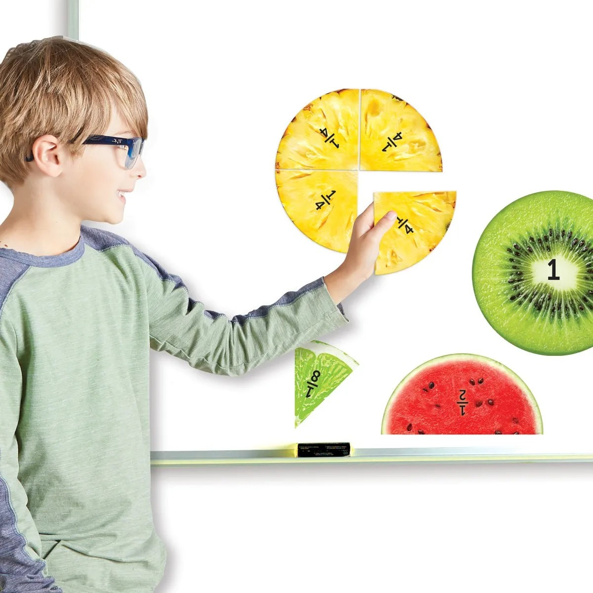 Learning Resources Magnetic Fruit Fractions - Supplies for Schools