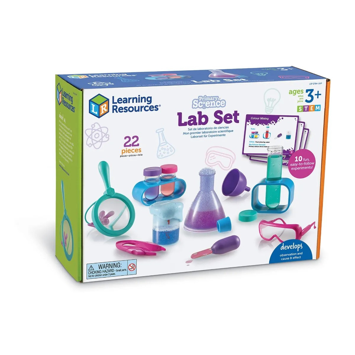 Learning Resources Primary Science Lab Set- Pink - Supplies for Schools