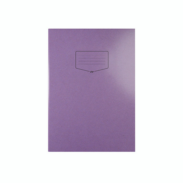 Silvine Tough Shell Exercise Book A4+ Purple (Pack of 25) EX157 ...