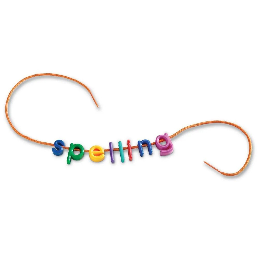 Learning Resources Lowercase Lacing Alphabet - Supplies for Schools