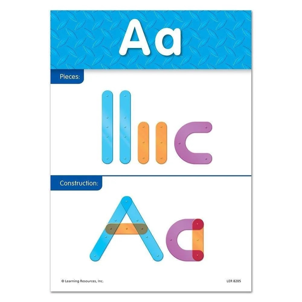 Learning Resources Letter Construction Activity Set - Supplies for Schools