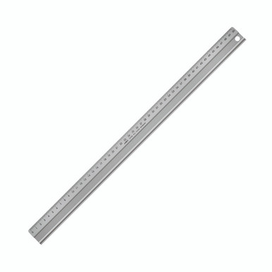 Linex 50cm Hobby Aluminium Ruler LXE1950M - Supplies for Schools