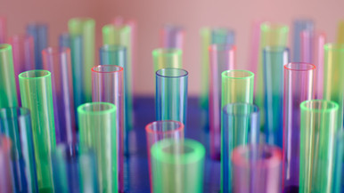 Fluro Plastic Test Tubes - Glow Parties