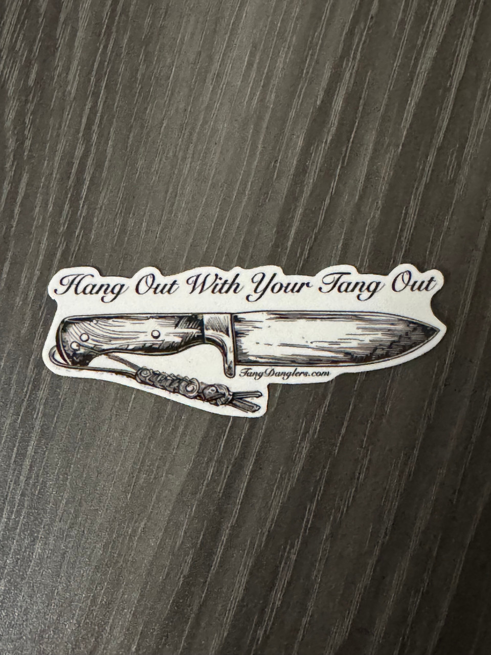 TangDanglers OG Hang Out With Your Tang Out Sticker