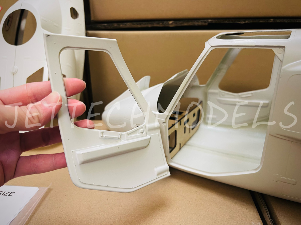 FUNKEY AIRWOLF .60 ( 700 ) size scale fuselage Kit ( Unpainted version ...
