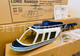 FUN-KEY LONG RANGER .30 / 550 size scale fuselage Blue version