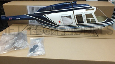 FUNKEY Scale Fuselage Long Ranger .50 (600) size BLUE Color - JET TECH ...