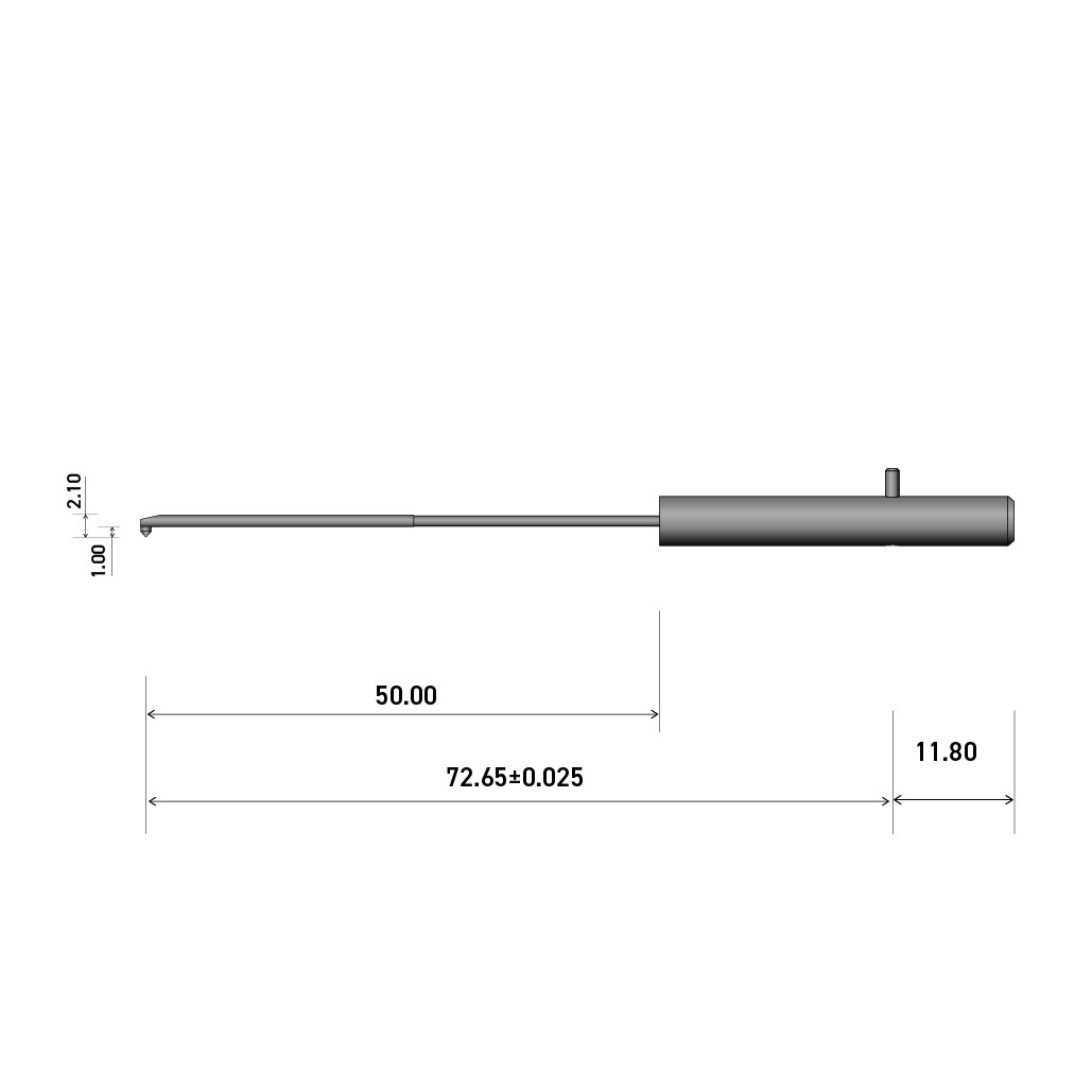 100mm 90Ã Ã ° 5um TALYMIN 5-6 STY ARM