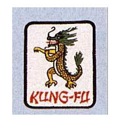 Patch KUNG FU & DRAGON - myKarateStore.com LLC
