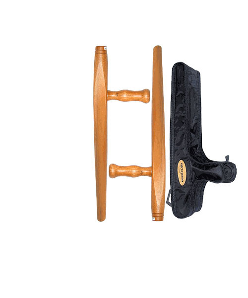 Lightweight Competition Okinawan Tonfa with Case - myKarateStore.com LLC