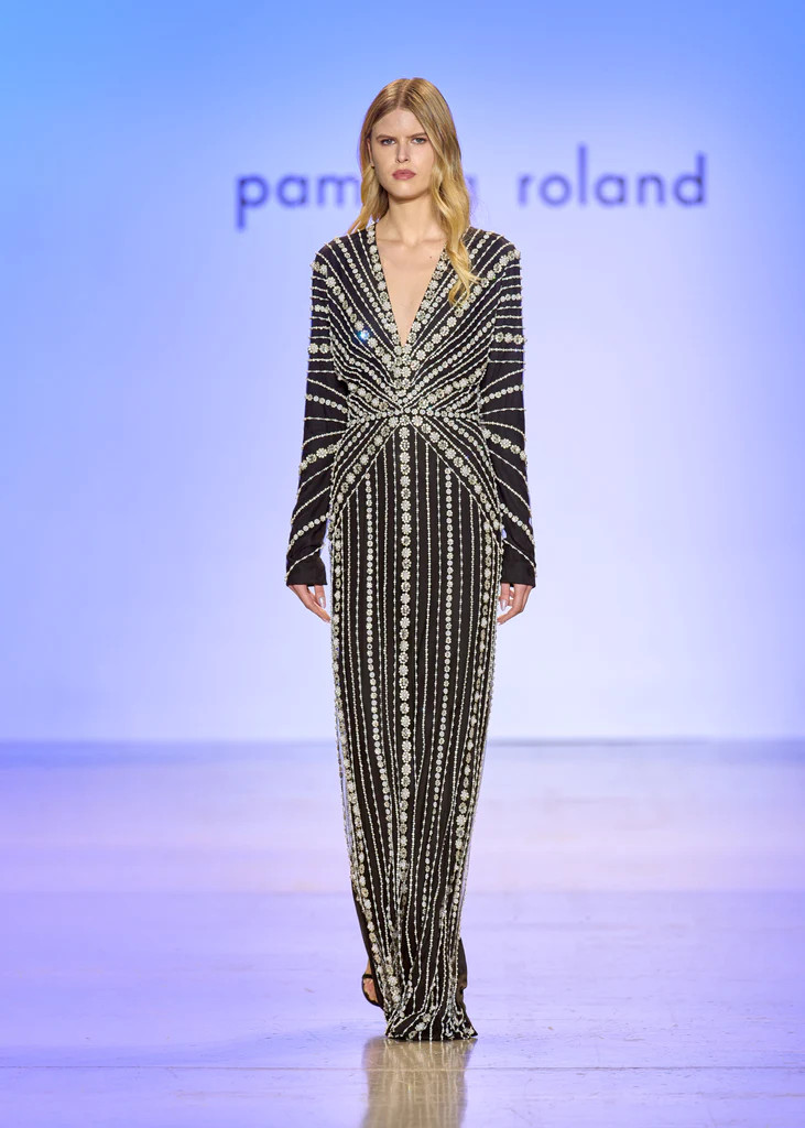 Pamella Roland Couture Fall 2023 Look 23 - Vivaldi Boutique