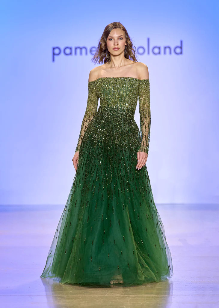 Pamella Roland Couture Fall 2023 Look 28 - Vivaldi Boutique