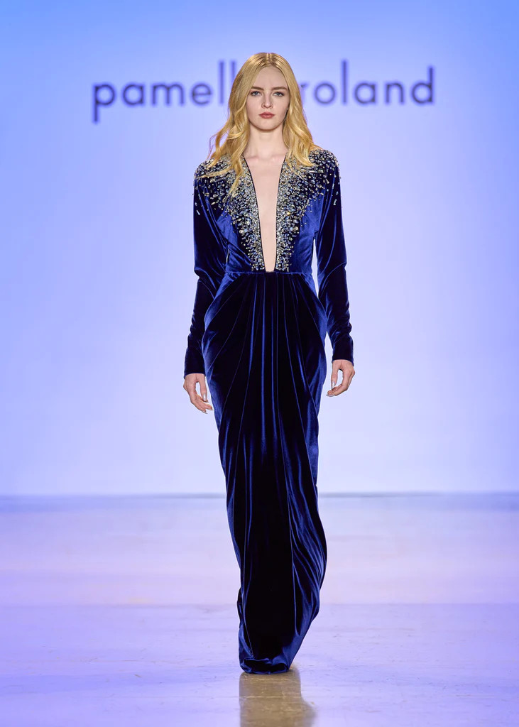 Pamella Roland Couture Fall 2023 Look 36 - Vivaldi Boutique