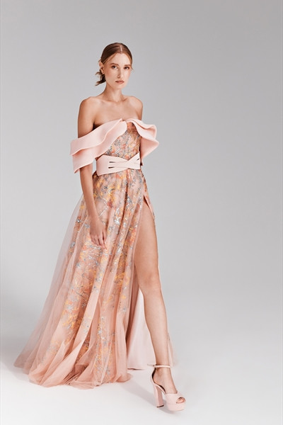 Tony Ward Spring 2024 Ready To Wear Look 11 - Vivaldi Boutique