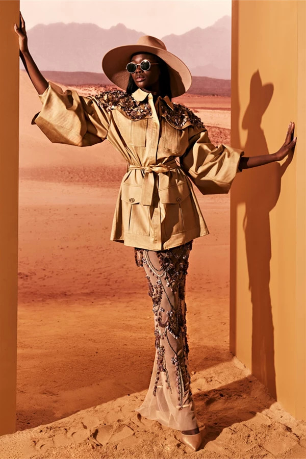 Tony Ward Fall 2024 Look 7 - Vivaldi Boutique
