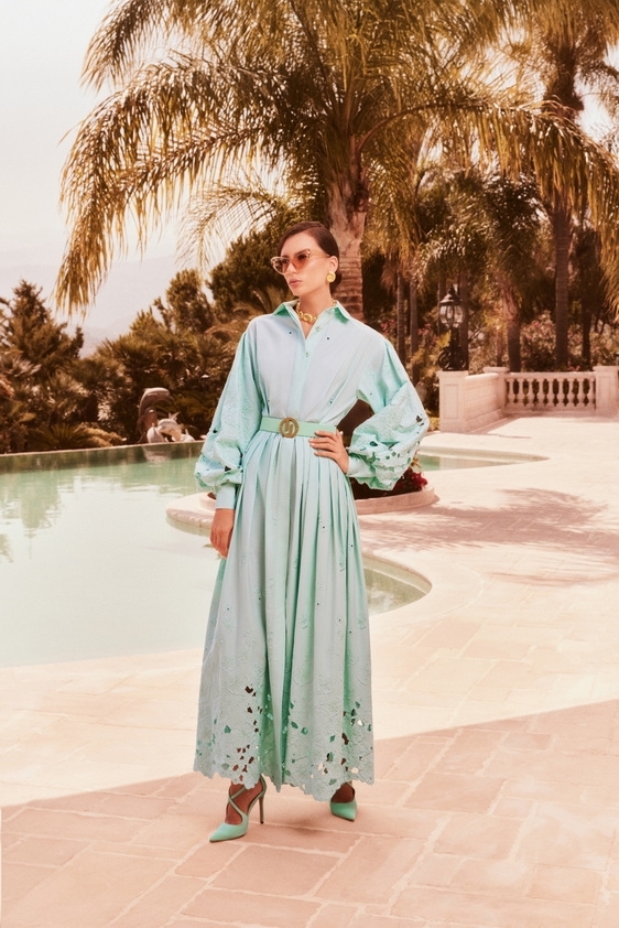 Tony Ward Spring 2025 Ready To Wear Look 5 - Vivaldi Boutique