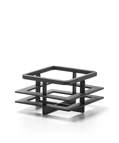 Black Powder Coated Wrought Iron Craftsman Metal Frame