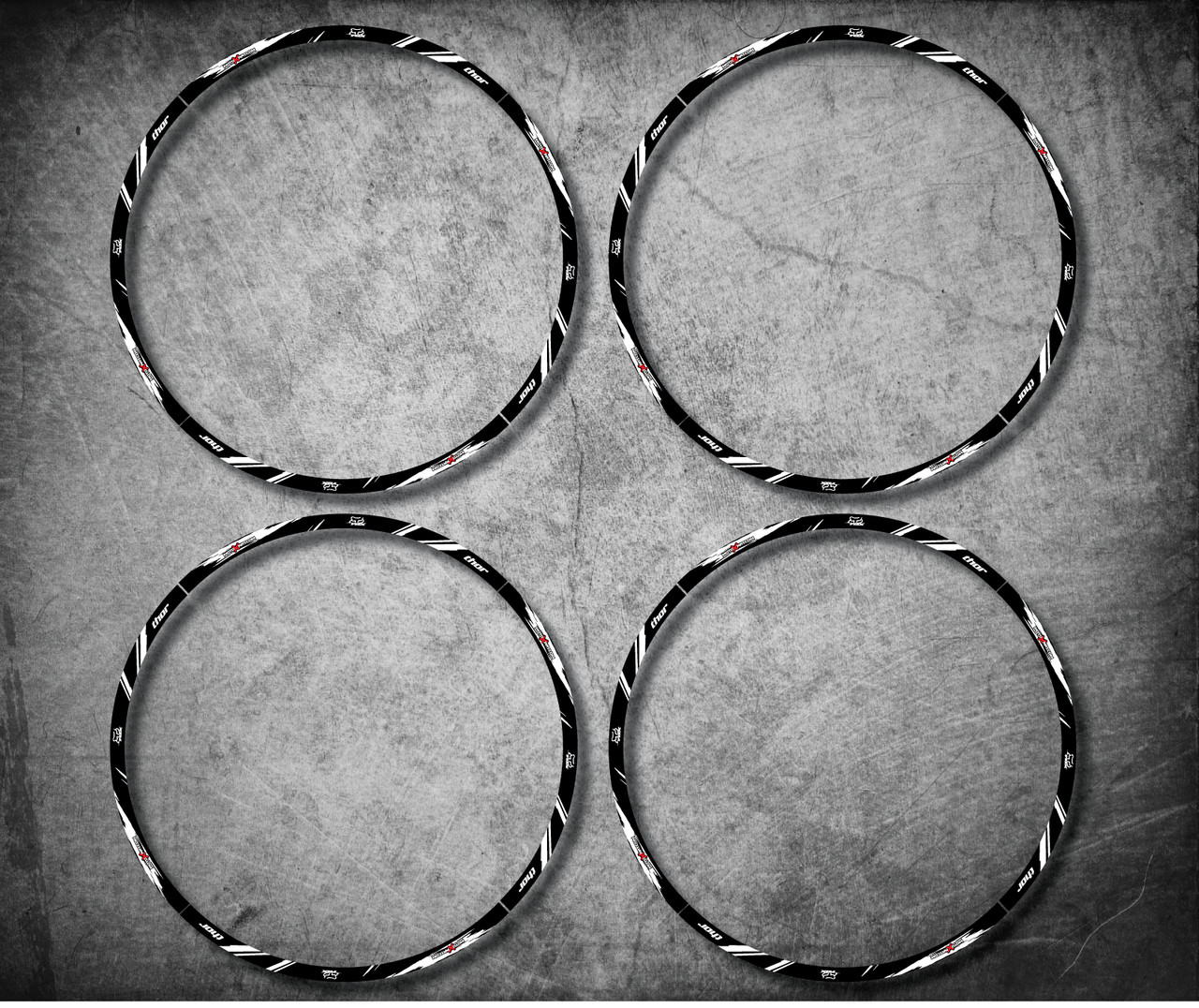 Rims Sticker Kits For MX Bikes