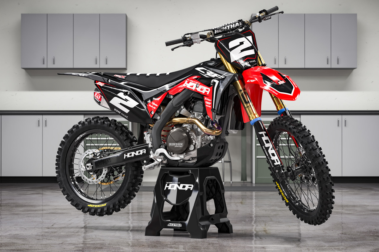 Honda CRF 70/80/100 Full Graphics Kit SPARK Style - MotoXart