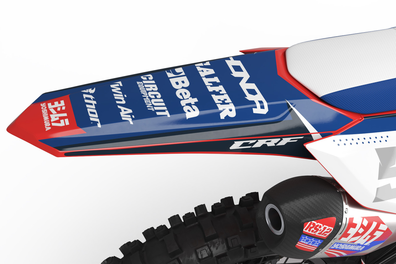 Honda CRF 70/80/100 Full Graphics Kit FIERCE Style - MotoXart