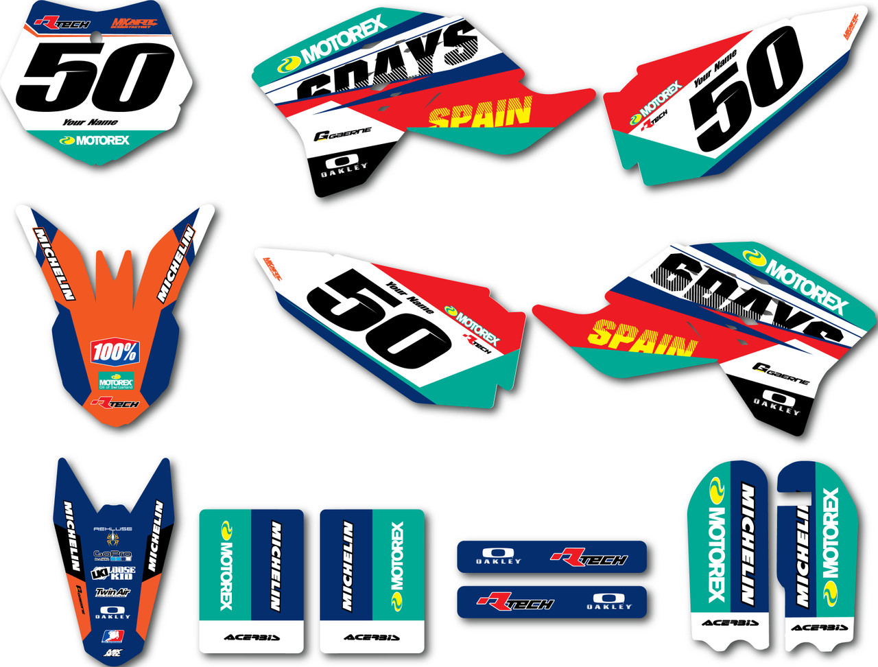 KTM 50 Premium custom graphics :: Motoxart