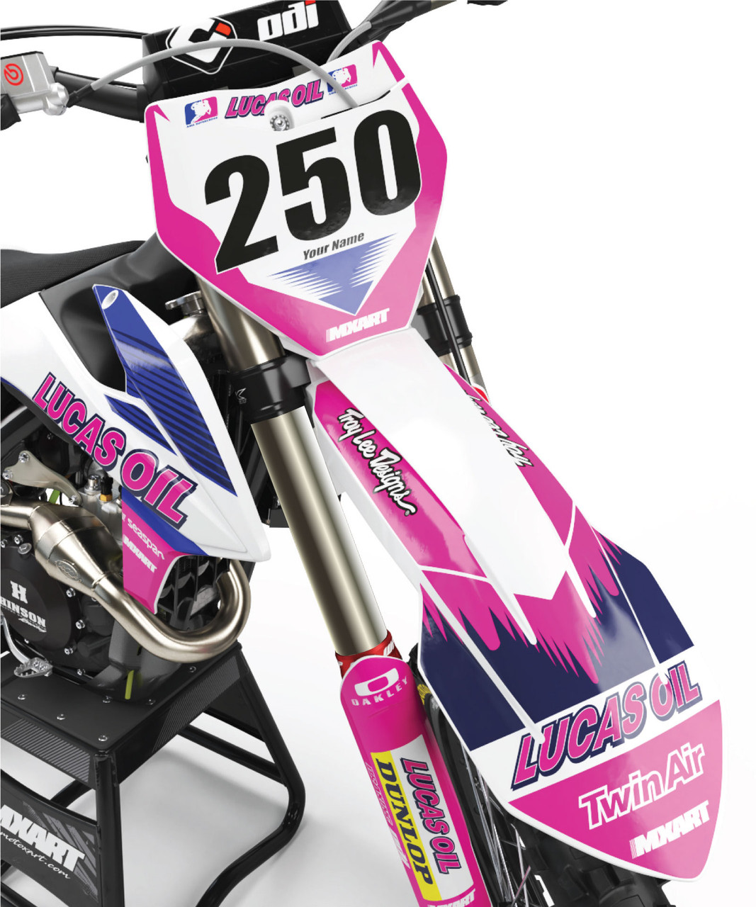 Premium quality KTM full bike decals "ACTIVE PINK" style quality KTM ...
