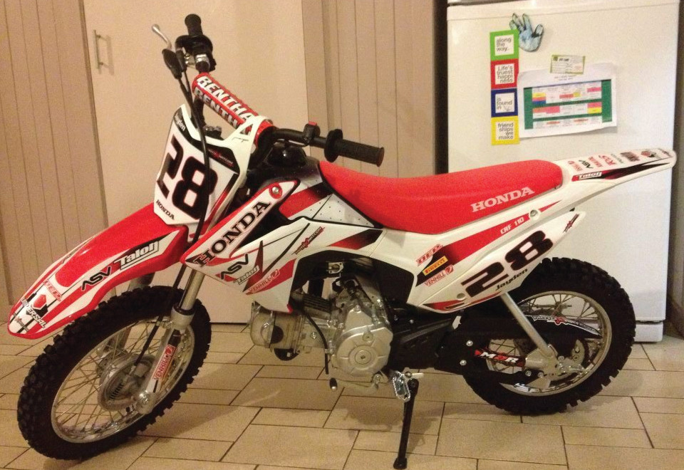 Honda CRF 110 Storm Sticker Kit - MotoXart