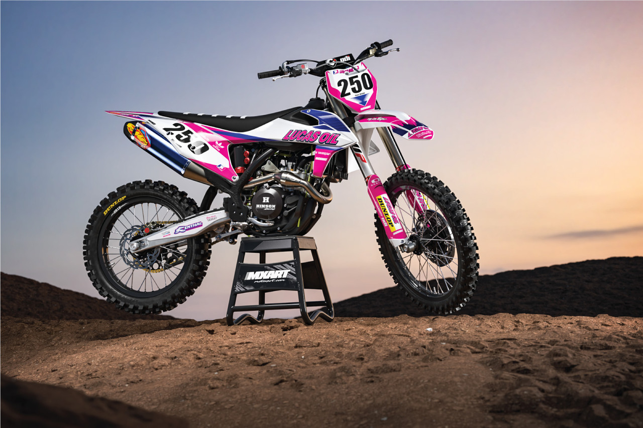 Premium quality KTM full bike decals "ACTIVE PINK" style quality KTM ...