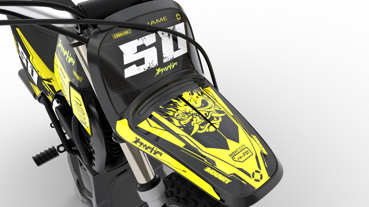 Premium quality Yamaha PW 50 Decals :: MXart Design Factory