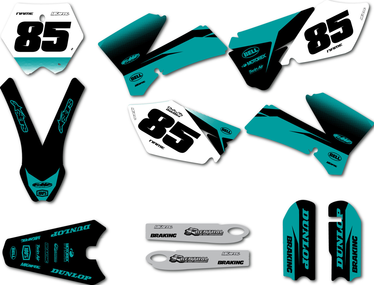 Premium KTM 85 Graphics :: Motoxart :: Free Shipping