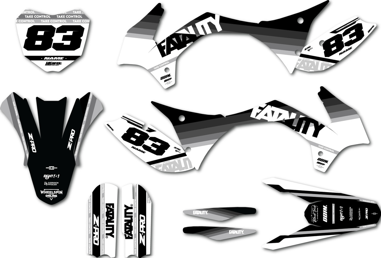 Premium Quality Crossfire Dirt Bike Graphics :: MXart :: Rebel Style